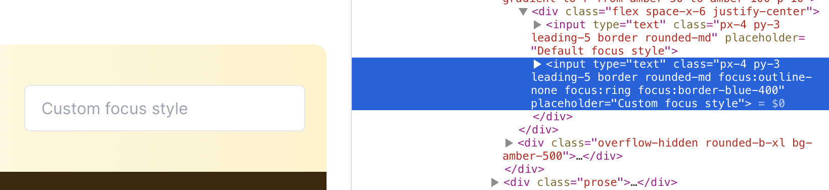 Fix outline focus color to ring-blue-500 by notapatch · Pull Request #749 · tailwindlabs ...