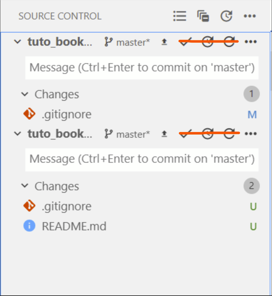 Make the Spacing between Icons on the SCM Title Consistent · Issue #154883 · microsoft/vscode ...