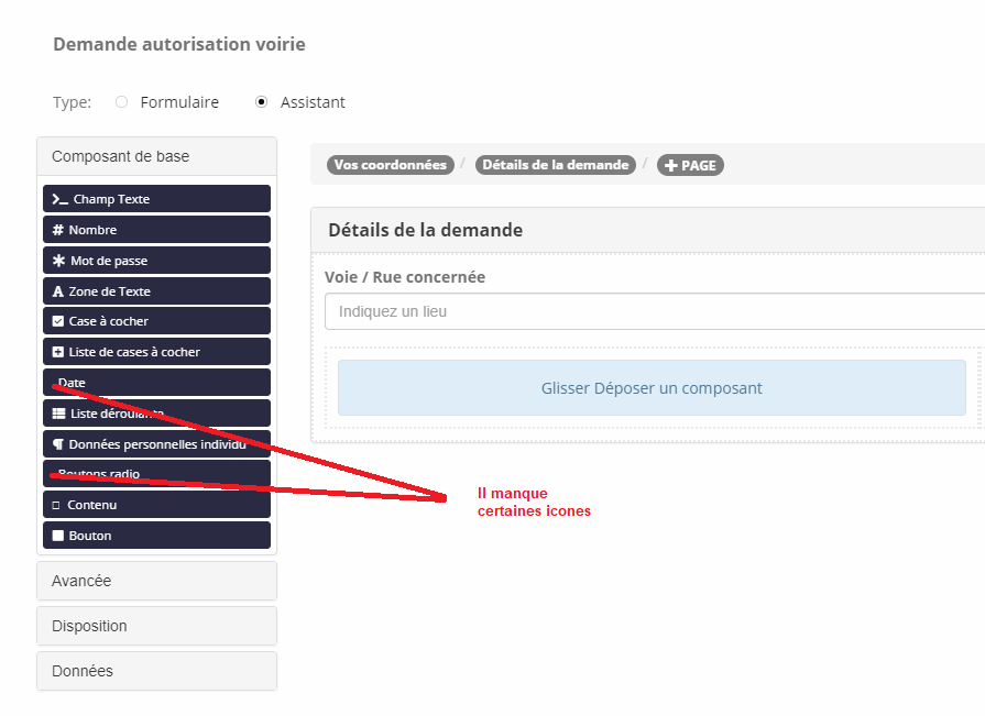 [bug] Missing Font Awesome Icons On Builder · Issue 1608 · Formio Formio Js · Github