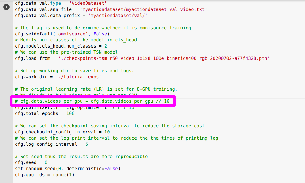 SlowFast video training problem · Issue #243 · open-mmlab/mmaction2 · GitHub