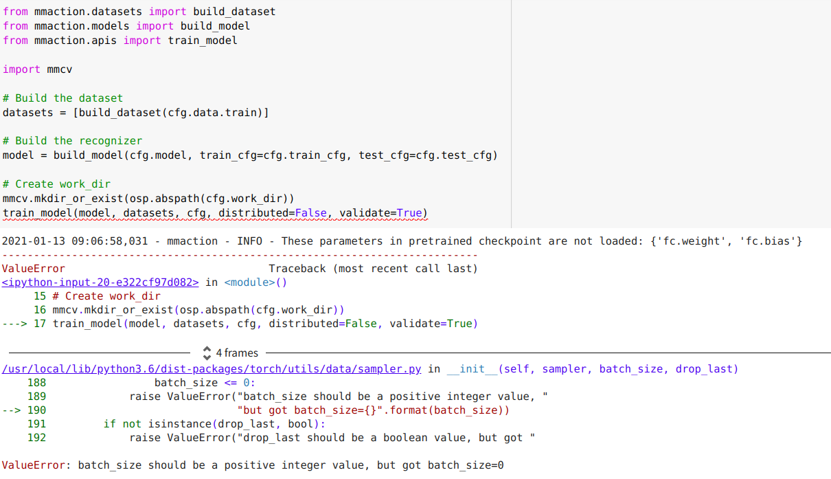 SlowFast video training problem · Issue #243 · open-mmlab/mmaction2 · GitHub