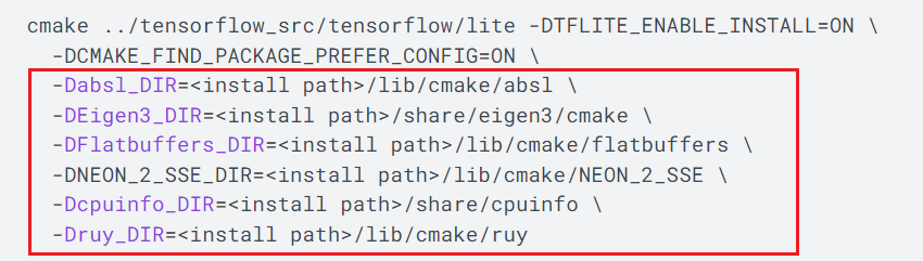 XNNPack Error configuring CMake to build an installable package · Issue #57658 · tensorflow ...