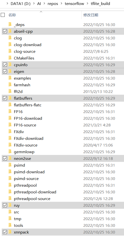 XNNPack Error configuring CMake to build an installable package · Issue #57658 · tensorflow ...