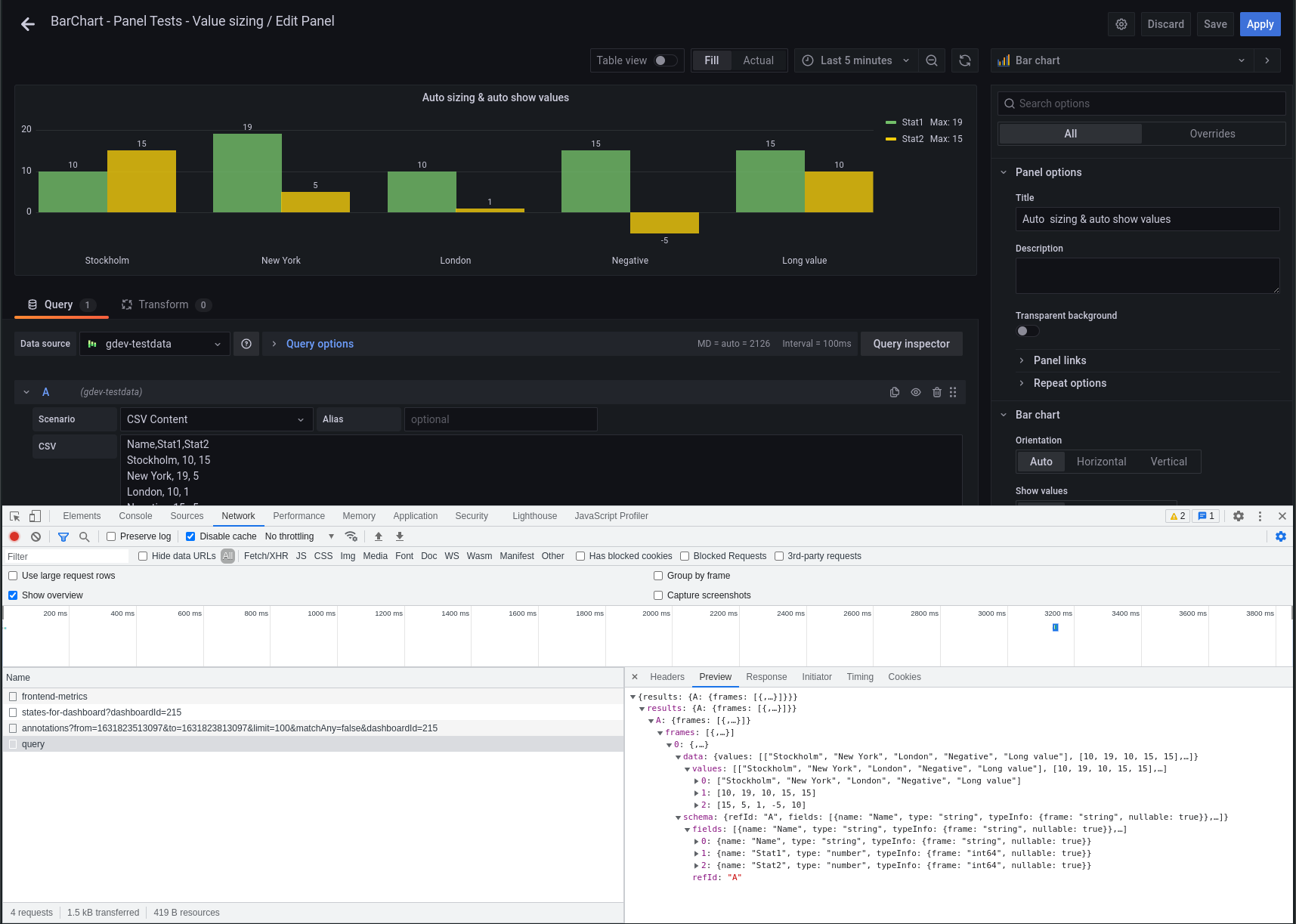 Bar graph does not display correct numerical value · Issue #38410 ...