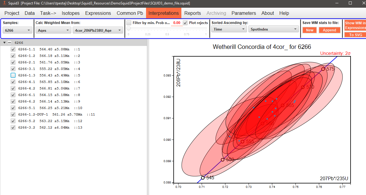 Weighted Means turns into Concordia · Issue #689 · CIRDLES/Squid · GitHub
