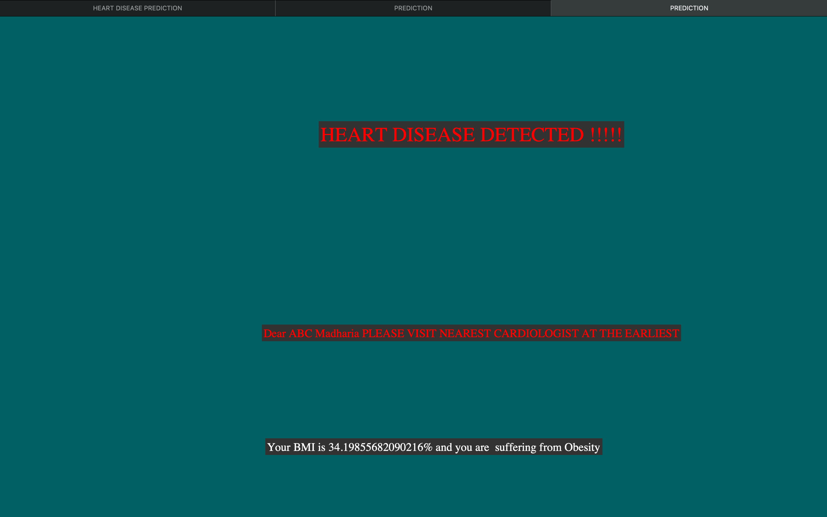 GitHub - nbmadharia/Heart-Disease-Predictor-and-BMI-: This project is based on how common the ...