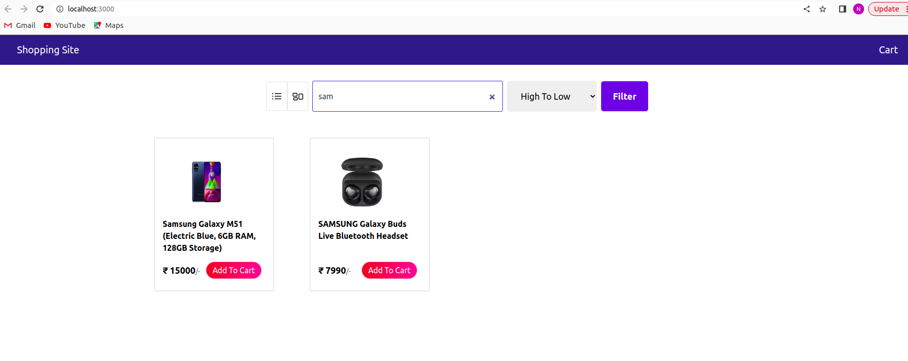GitHub - niharikayada/shoppingapp-react