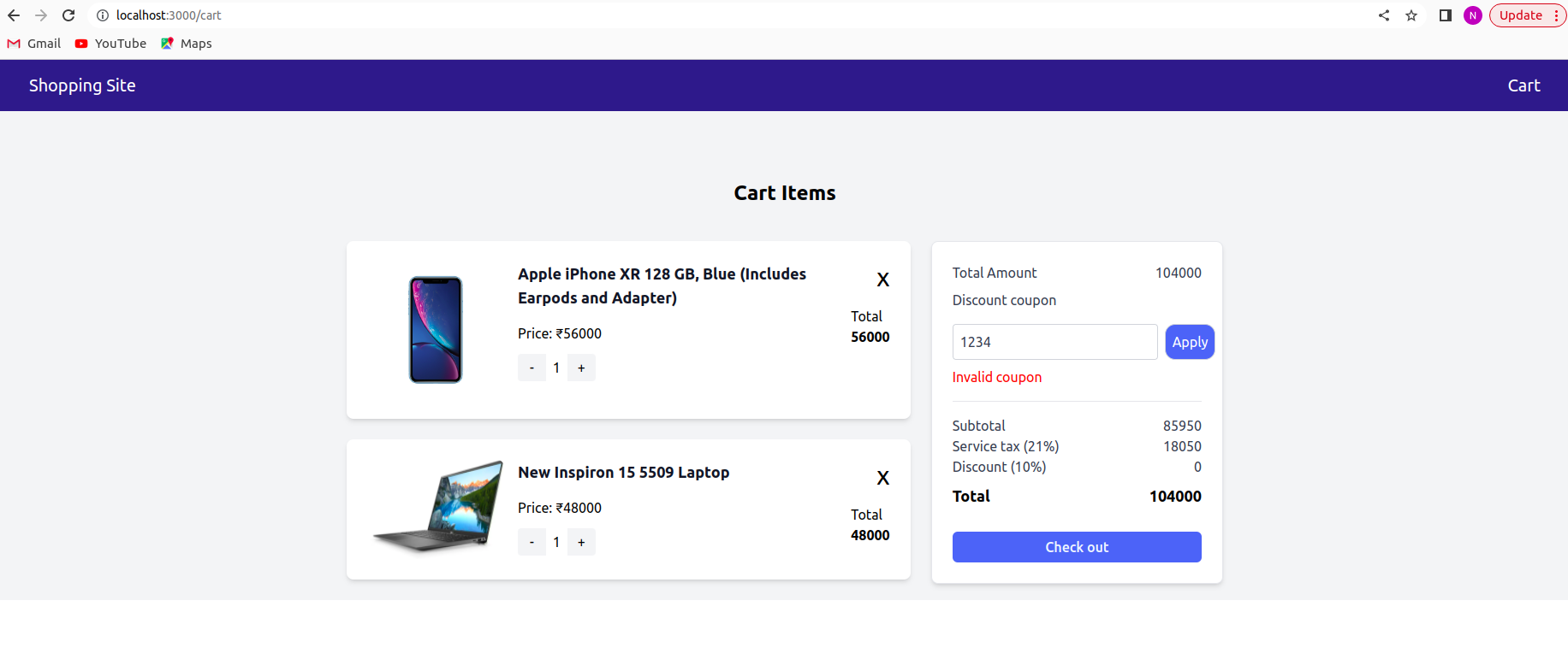 GitHub - niharikayada/shoppingapp-react