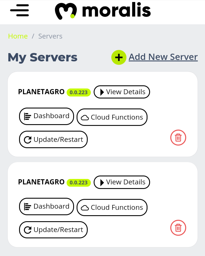 Idea, mark to identify from ETH or BCH server. · Issue #76 · MoralisWeb3/issue-tracker · GitHub
