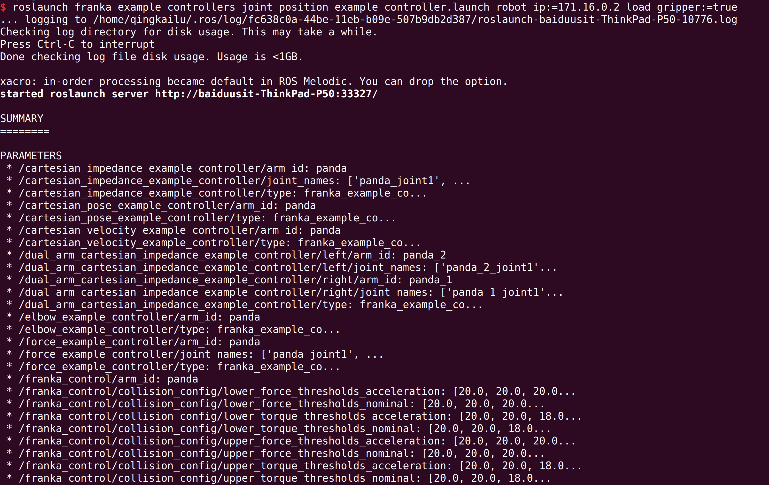franka_ros controllers crashing · Issue #120 · frankaemika/franka_ros ...