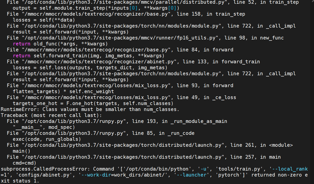 Train ABINet on custom dataset · Issue #803 · open-mmlab/mmocr · GitHub
