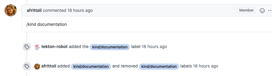 check-pr-has-kind-label blocking PR incorrectly · Issue #581 · tektoncd/plumbing · GitHub
