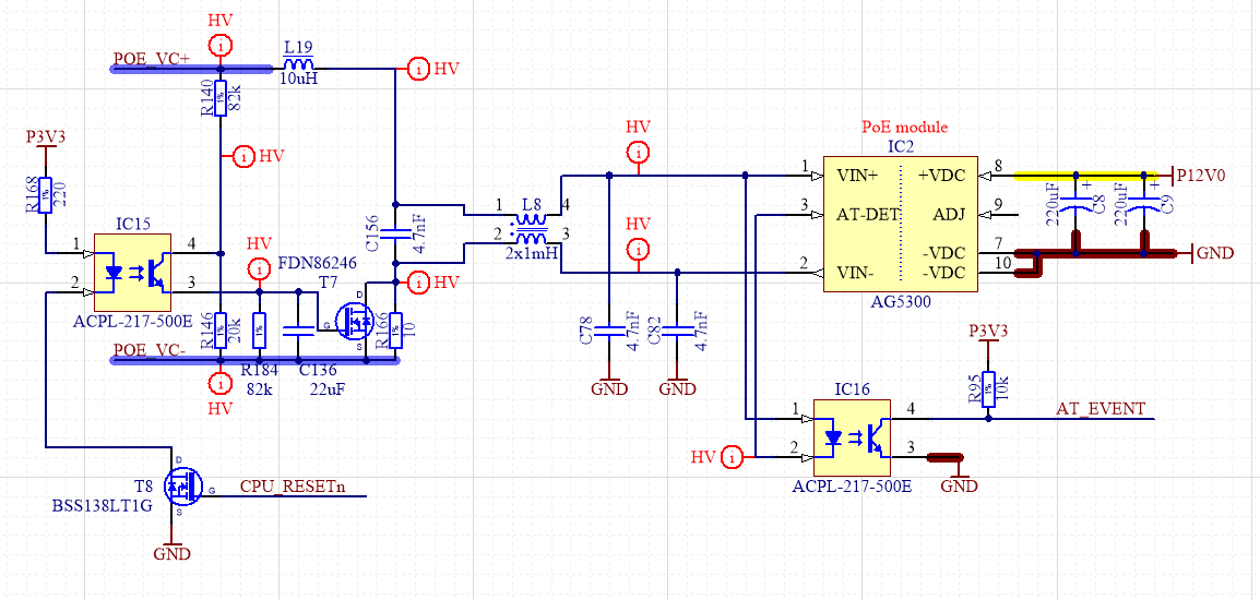 copy PoE changes from stabilizer · Issue #62 · sinara-hw/Thermostat · GitHub