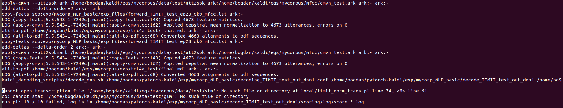 Decoding questions · Issue #188 · mravanelli/pytorch-kaldi · GitHub