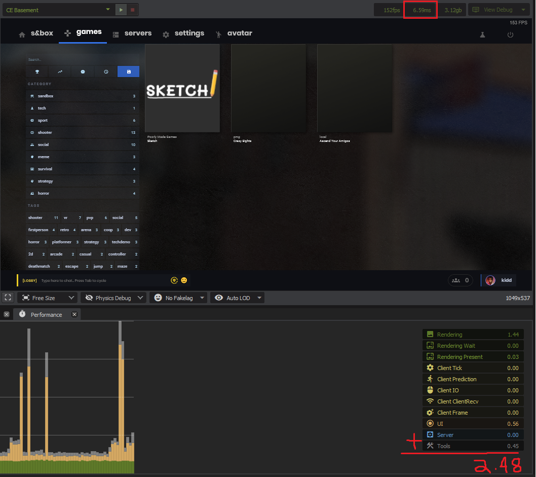 Sudden 50% performance drop since last night · Issue #2888 · Facepunch/sbox-issues · GitHub