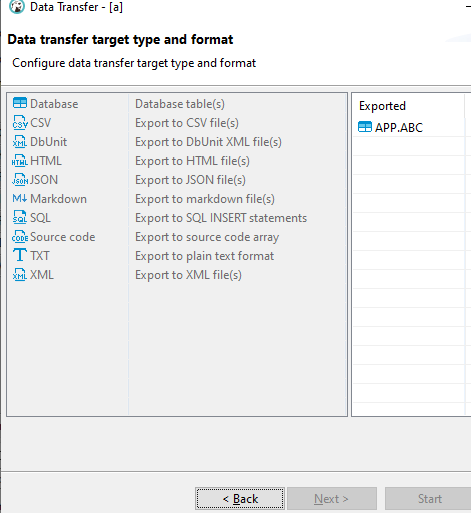 Creation of a export task cannot continue if if you decide to click ...