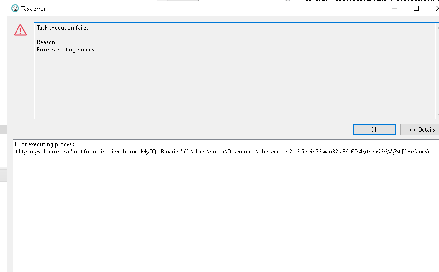 MariaDB: wrong MySQL Binaries client home path · Issue #14554 · dbeaver ...