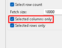 Export option "Selected columns only" doesn't work · Issue #16148 ...