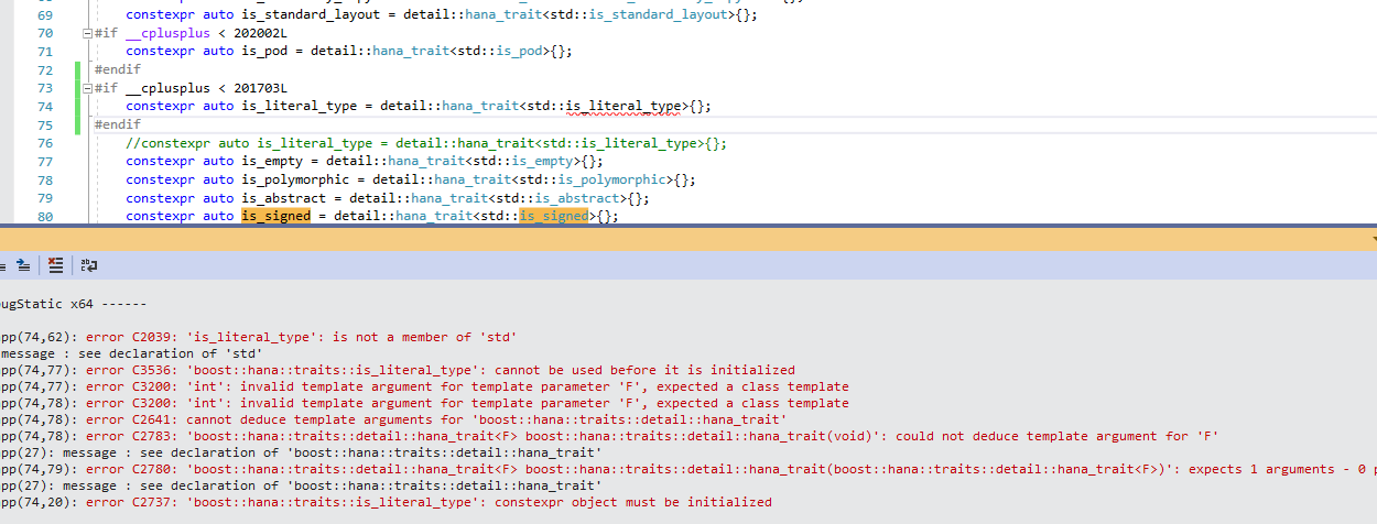 Support of c++20 · Issue #475 · boostorg/hana · GitHub