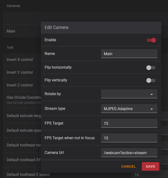 Camera with Mailsail? · Issue #3 · CrealityOfficial/K1_Series_Annex · GitHub