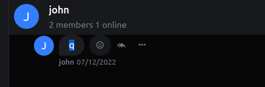 Unable to access reactions on the first message of the channel · Issue ...