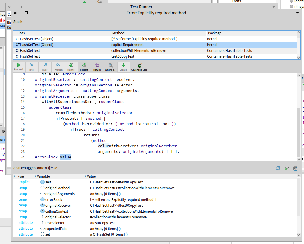Running Some Tests With Errors Freezes Pharo · Issue 8324 · Pharo Projectpharo · Github