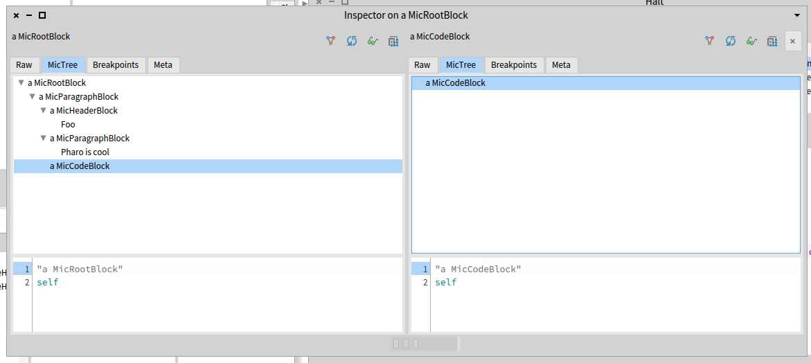 Can we get the inspector navigation fixed on Mac? · Issue #1128 · pharo-spec/Spec · GitHub