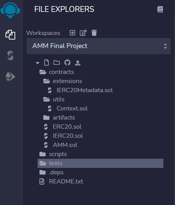 GitHub - RyanZurrin/AMM_Blockchain: Final Project for Blockchain Technology class, Automated ...