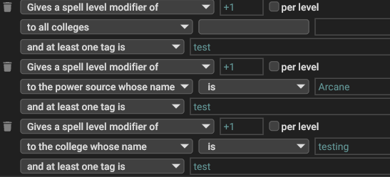 Spell Bonuses don't apply under some circumstances · Issue #604 · richardwilkes/gcs · GitHub