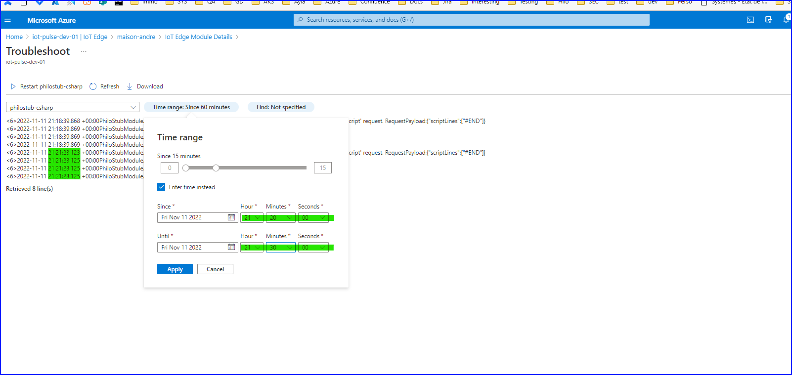 Error Grabbing Logs Log Message Is Too Large 2349467251 1000000 · Issue 6777 · Azure