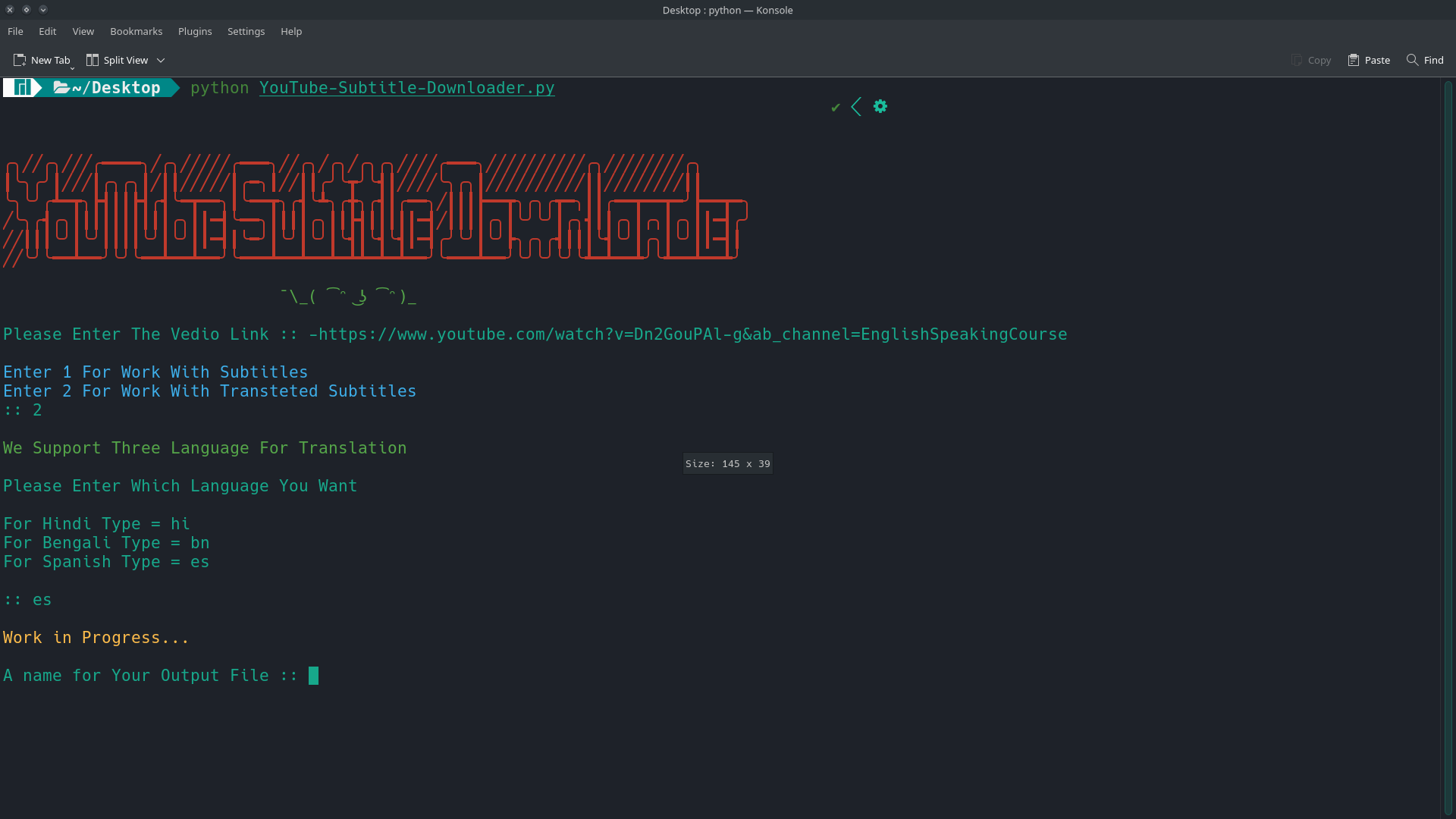 GitHub - UEMBCAProjectgroup18/YouTube-subtitles: This is a python ...