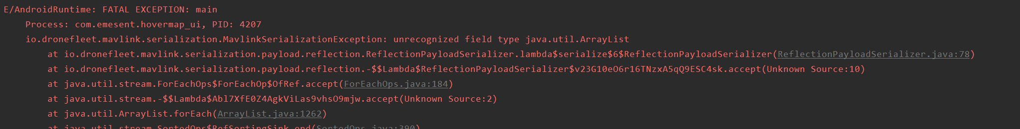 Battery voltage list causes a crash when adding it to the builder · Issue #59 · dronefleet ...