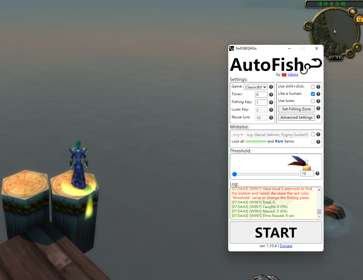 error Can't set the window to foreground · Issue #16 · jsbots/AutoFish · GitHub