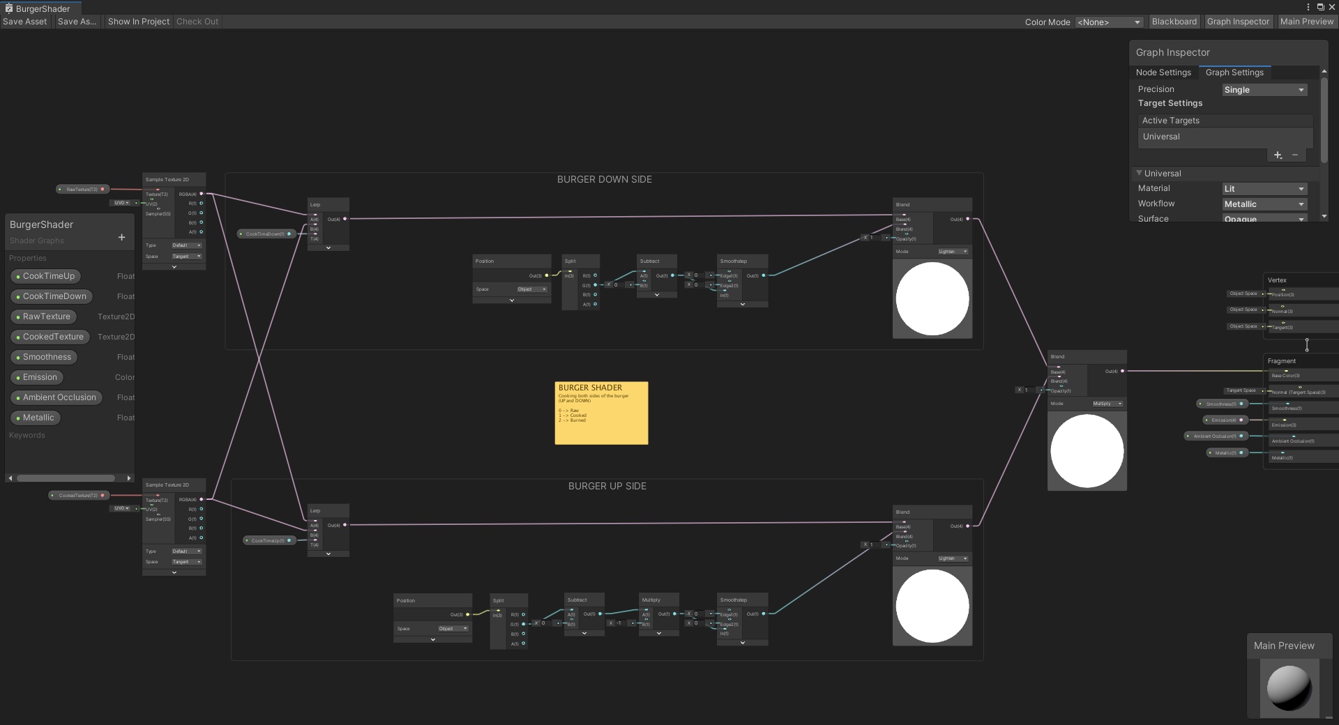 GitHub - CemCkrc/URP_BURGER_SHADER: Unity URP Burger Shader