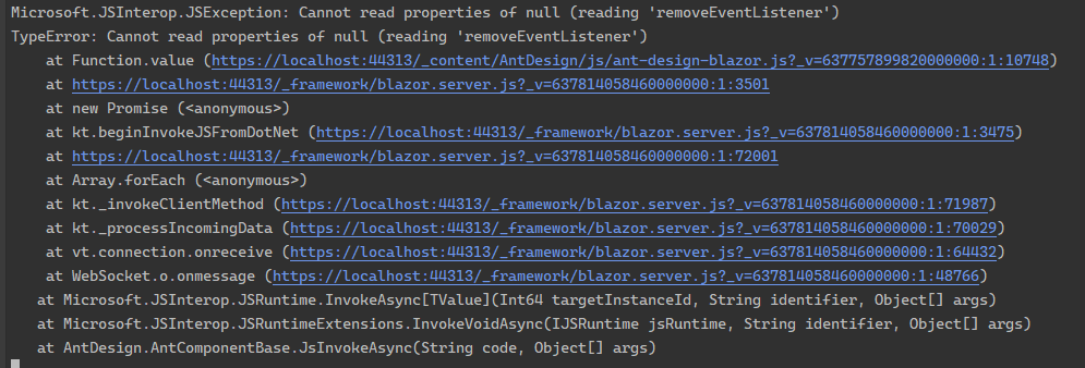 TextArea Component got error when set MinRows or MaxRows · Issue #2358 · ant-design-blazor/ant ...