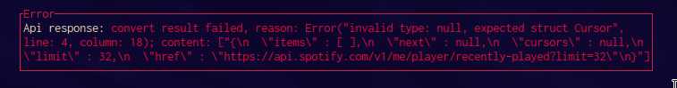 Recently Played API error · Issue #855 · Rigellute/spotify-tui · GitHub
