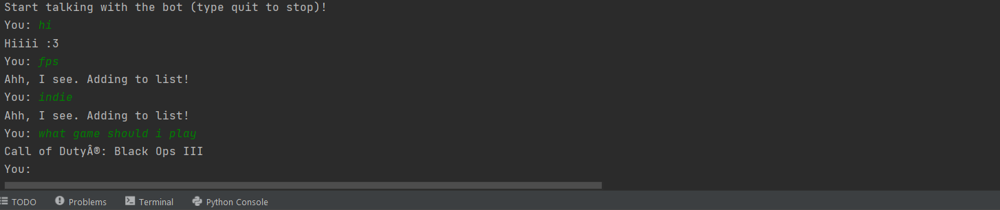 GitHub - MayaIsla/chatBot: chatBot using Pycharm, Tensorflow, and a ...