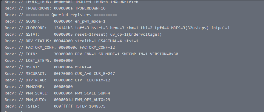 TMC5160 Extruder resets · Issue #1952 · Klipper3d/klipper · GitHub