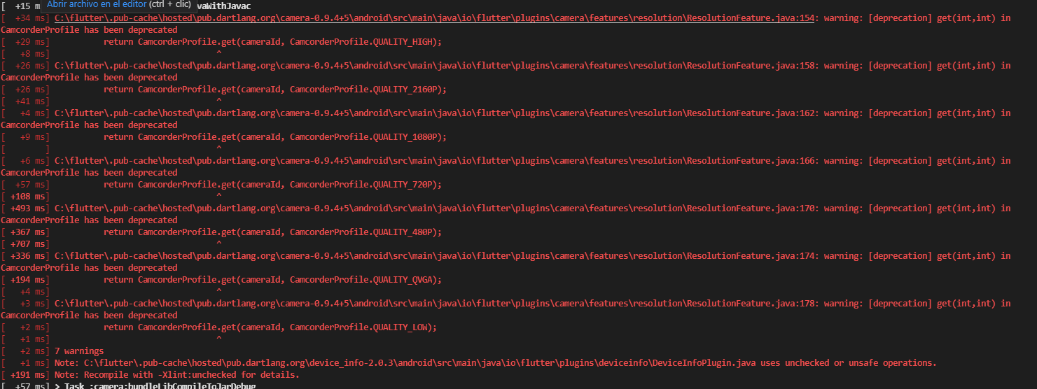 CamcorderProfile has been deprecated · Issue #96132 · flutter/flutter · GitHub