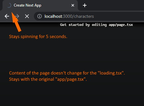[app beta] How to show the "loading.js" while "page.js" fetches? · vercel next.js · Discussion ...