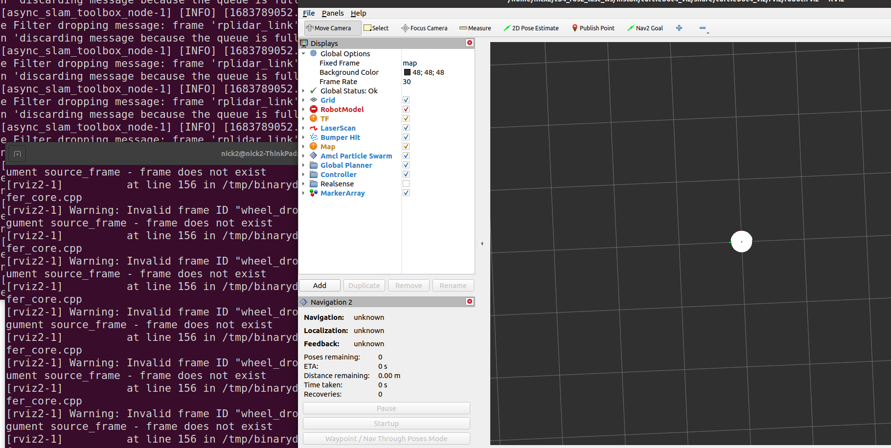 SLAM map not working in hot spot mode for TB4 Lite we got in May, 2023 · Issue #166 · turtlebot ...