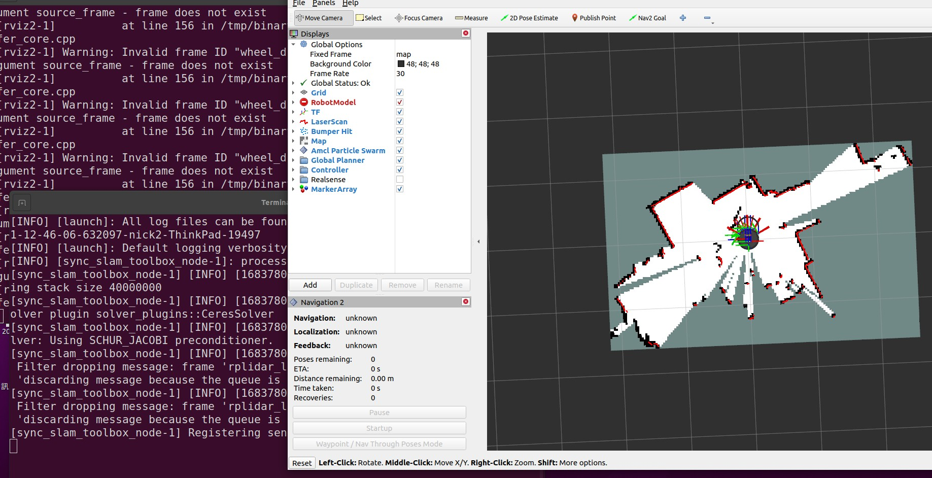 SLAM map not working in hot spot mode for TB4 Lite we got in May, 2023 · Issue #166 · turtlebot ...