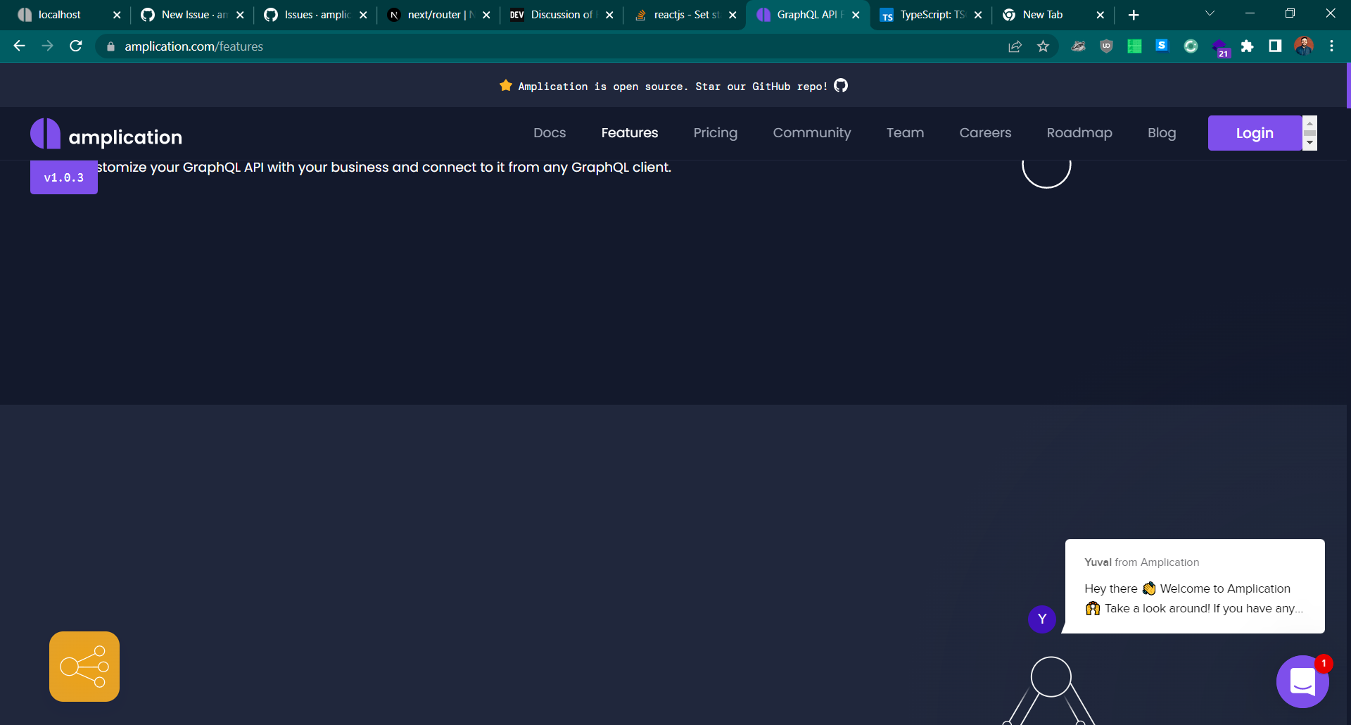 🐛 Bug Report: Page cuts off when clicking on roadmap nav link · Issue #4237 · amplication ...