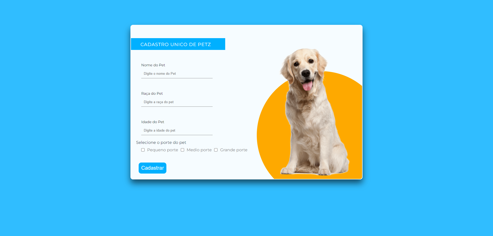 GitHub - NycollasSantos/formulario-petshop