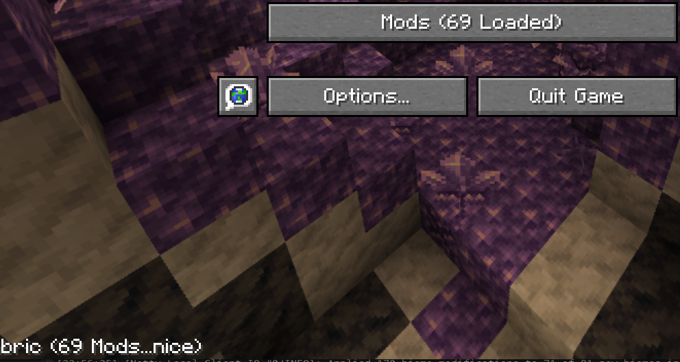 Make The 69 Mods Easter Egg Work On The Mods Button Too · Issue 286 · Terraformersmc Modmenu