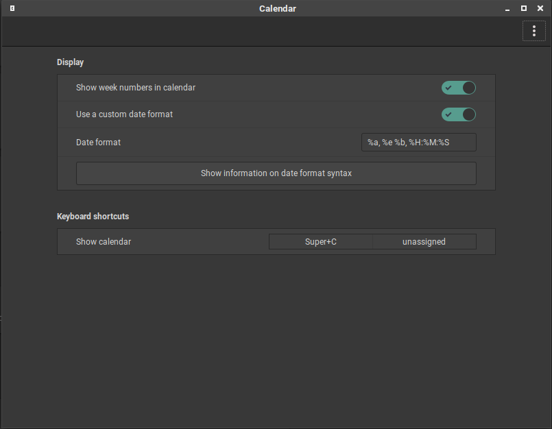 [Feature request] Show seconds button in the "Date and Time Settings" window · Issue #10698 ...