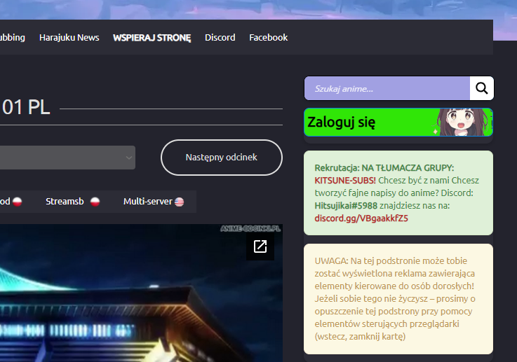 anime-odcinki.pl · Issue #155017 · AdguardTeam/AdguardFilters · GitHub