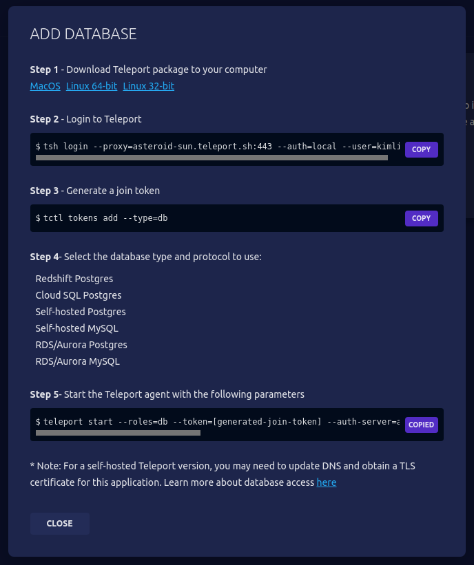[DB Access 5] Add Button and Popup Dialogue · Issue #273 · gravitational/webapps · GitHub