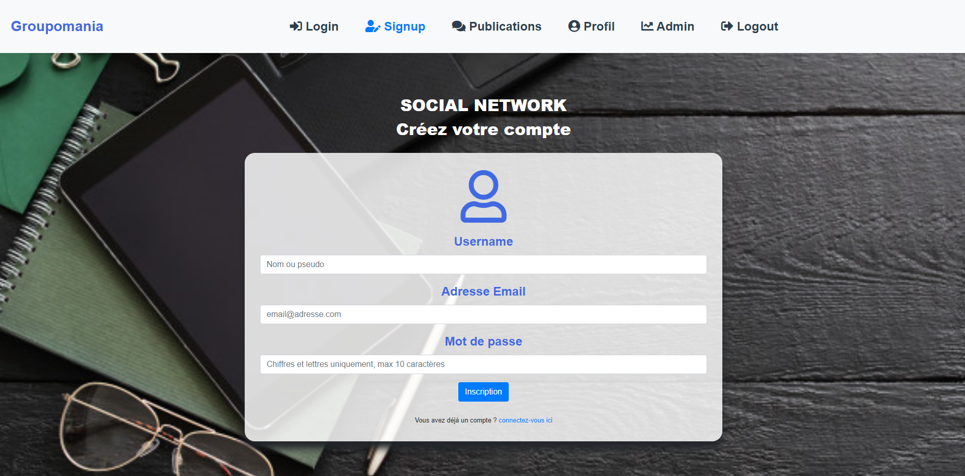 GitHub - Moostapha/SOCIAL-NETWORK: Fullstack App with MySql | Express | Vue.js