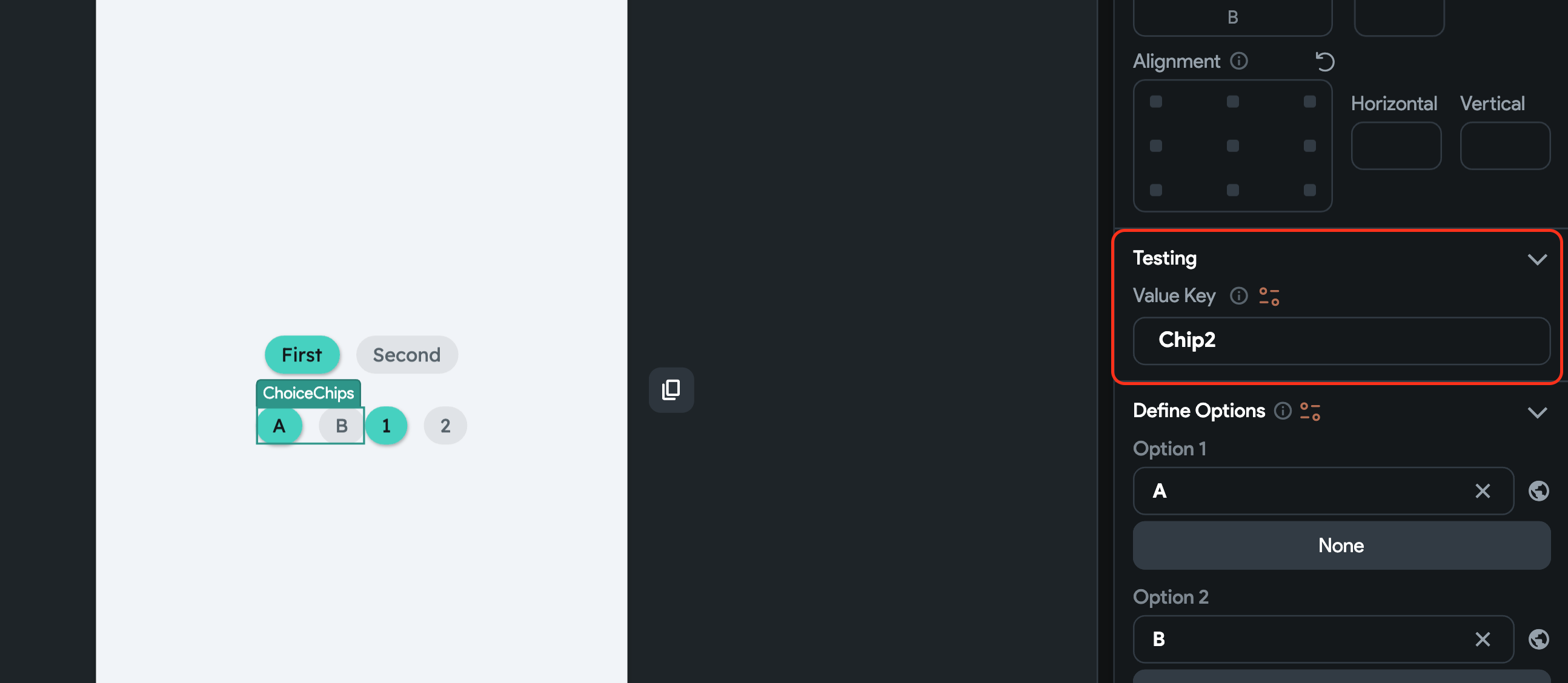 Choicechips events are not fired · Issue #1321 · FlutterFlow/flutterflow-issues · GitHub